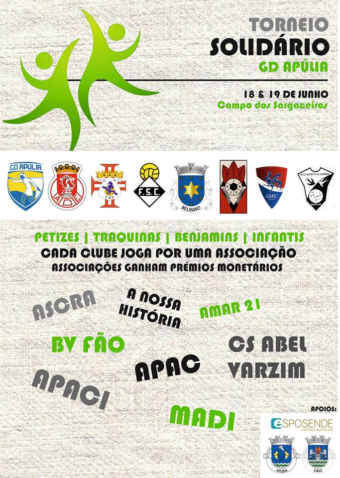 Vila de Apúlia: TORNEIO SOLIDÁRIO GD APÚLIA