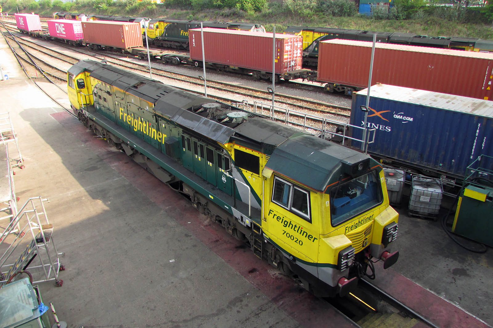 47s and other Classic Power at Southampton: Class 70s at Maritime ...