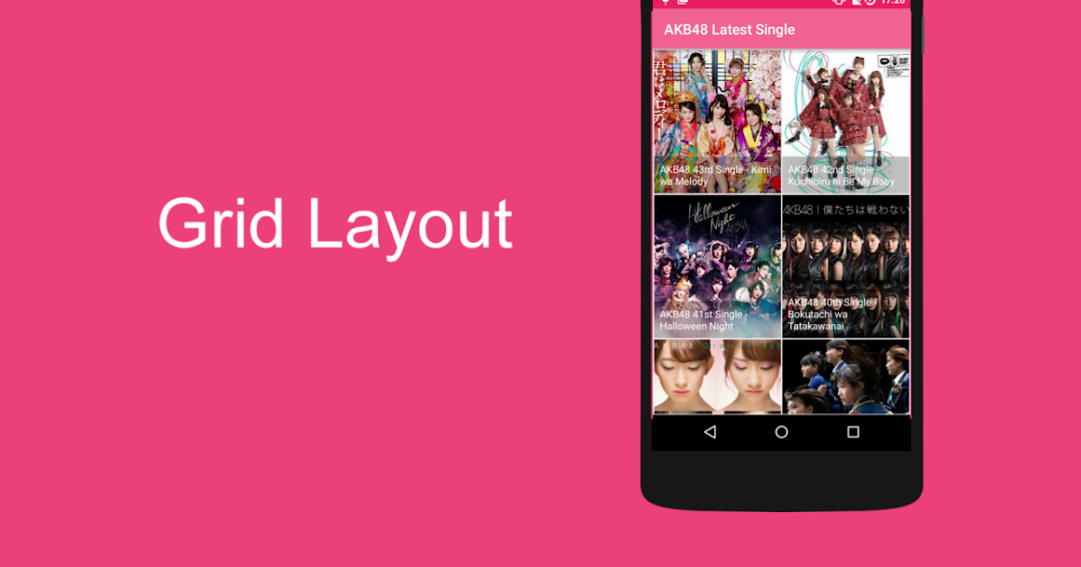 (Tutorial Android) Grid Layout With Gridlayoutmanager Recyclerview