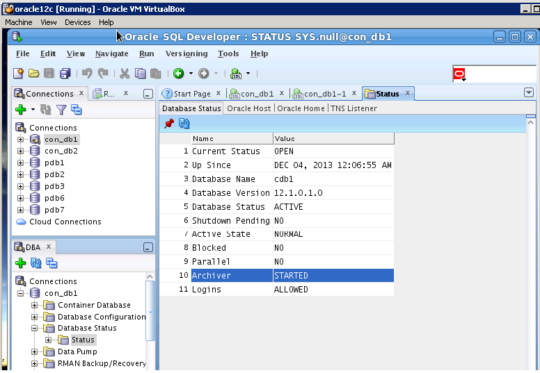 Muhammad Asif: Oracle 12c Database Enable Archive Log Mode for CDB ...