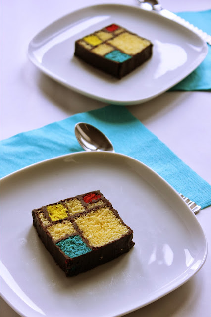Cooking the city: Mondrian Cake