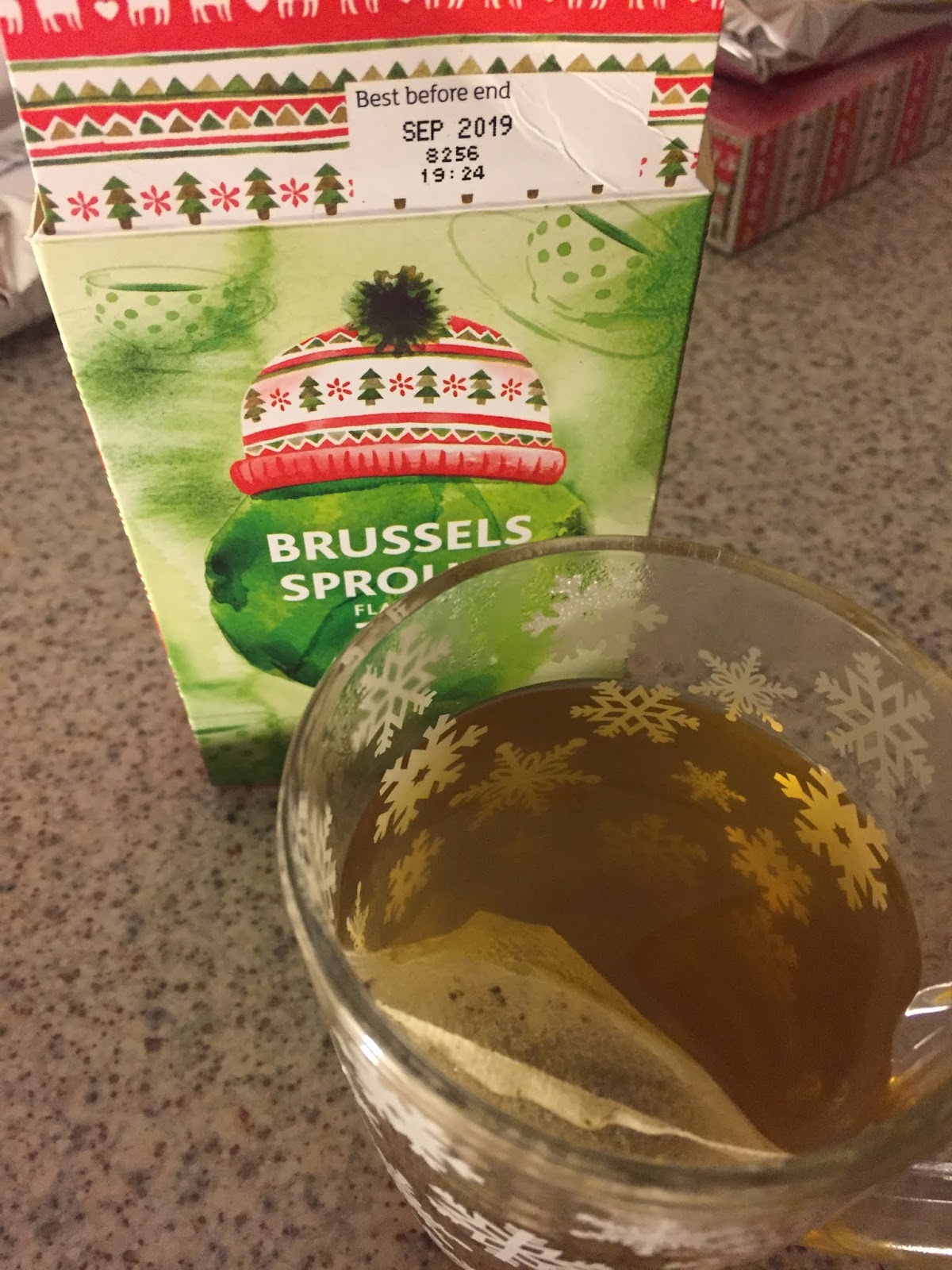 Sainsbury's Brussels Sprouts & Pigs In Blankets Tea Review