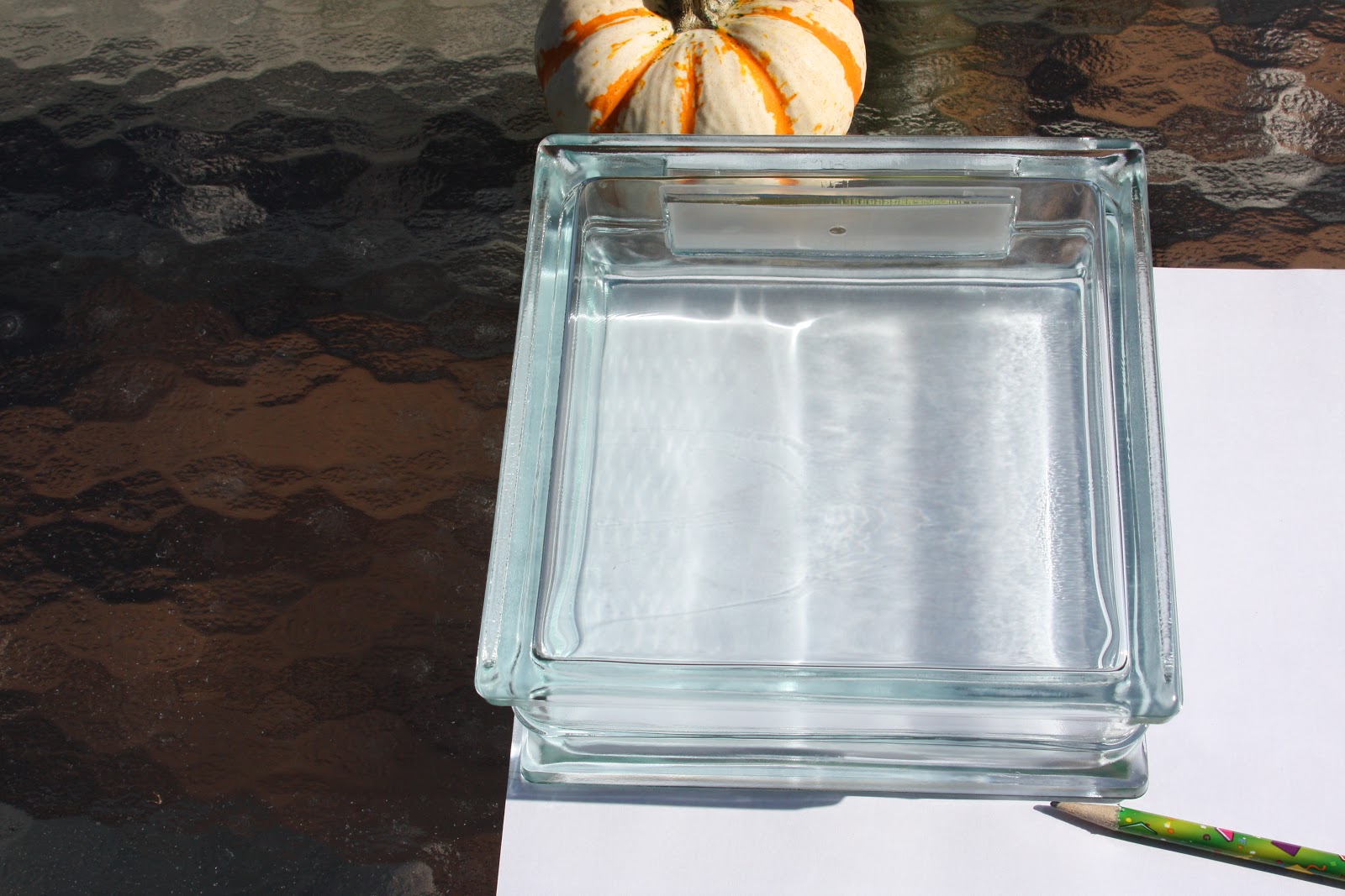 Feel LOVD Everyday: What I Made Wednesday {Glass Block Creation}