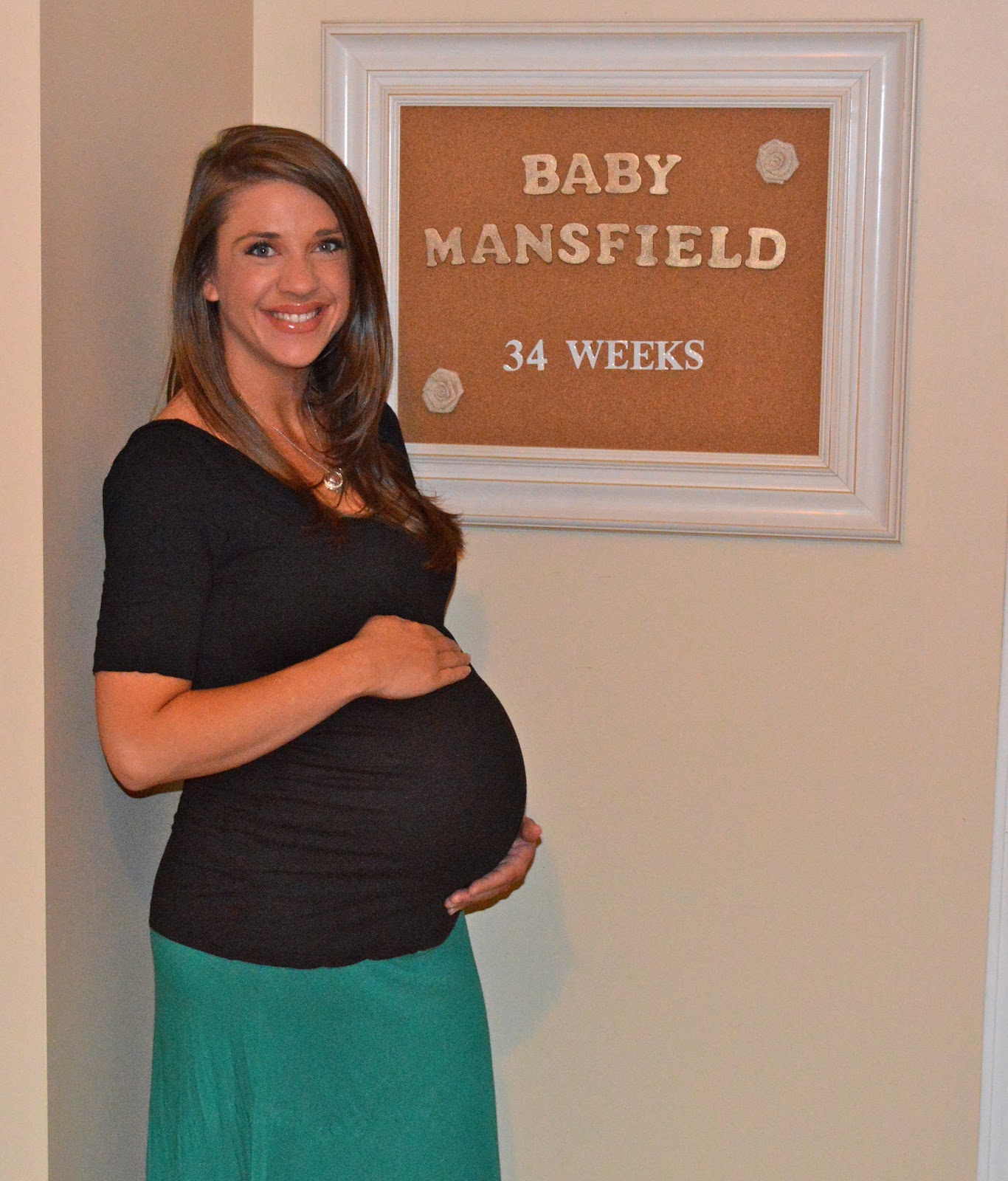 The Mansfields: 34 Weeks and the Nursery Complete