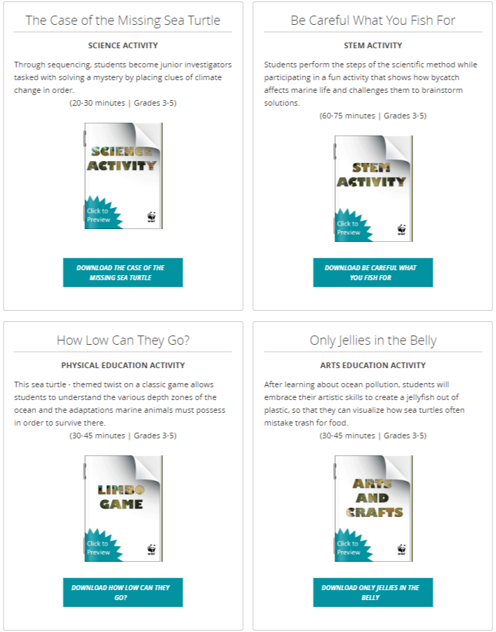 Mommy Maestra: WWF's Wild Classroom