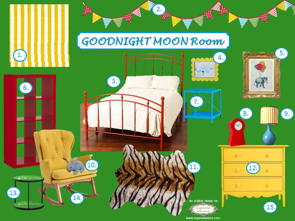 Inspired Whims: Goodnight Moon Inspired Room