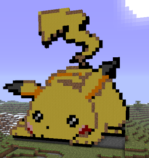 My MineCraft adventures: 8 Bit Art