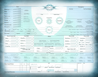 Eoris Essence: World of Eoris (2013): Vehicle Character Sheet