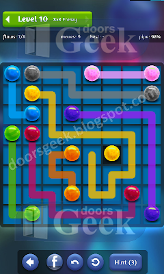 Flow Frenzy [8x8 Frenzy] 8x8 Level 10 ~ Doors Geek