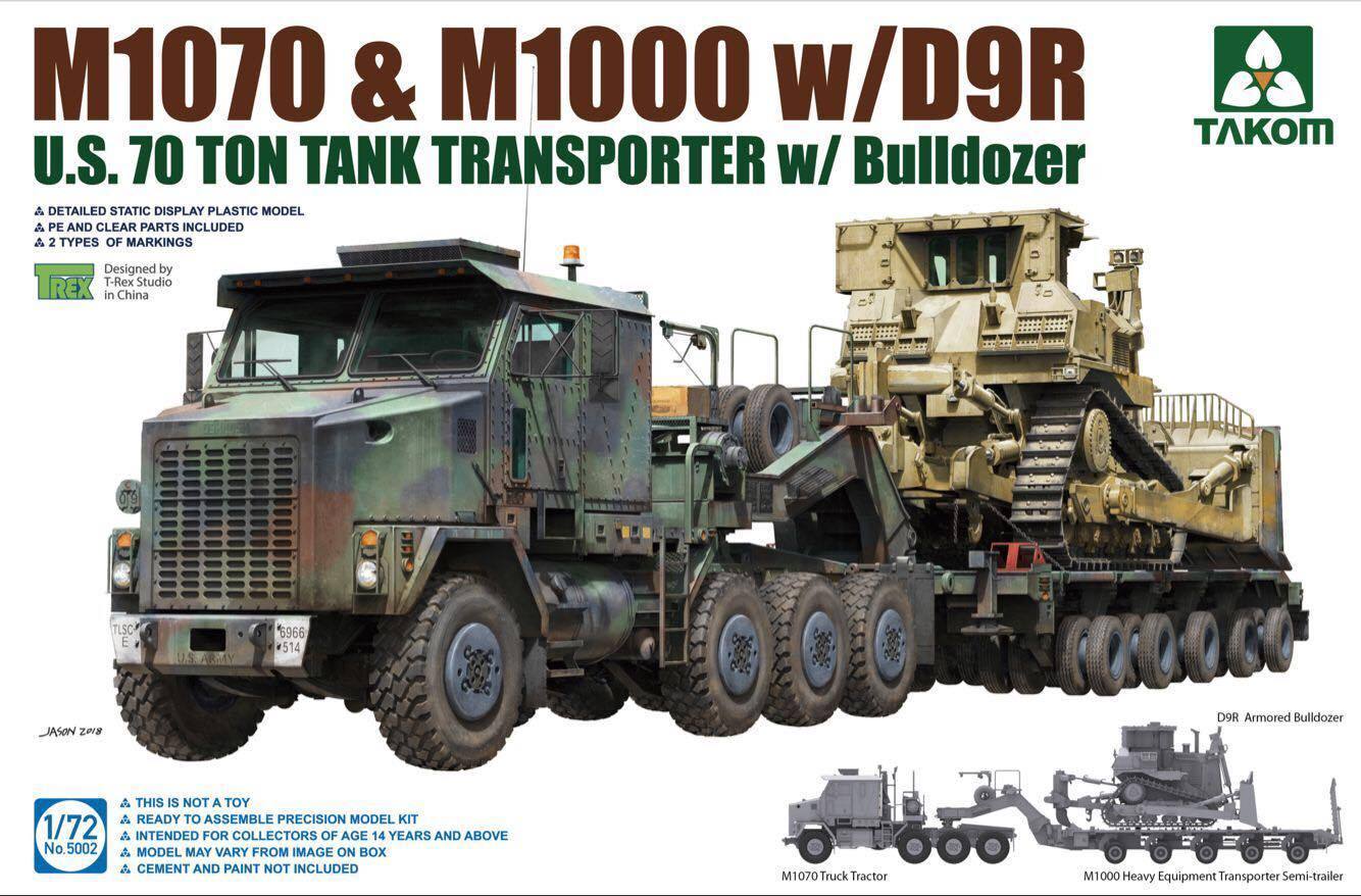 Bunte Schachteln - Box Art & Great Models: U.S. 70 ton Tank Transporter