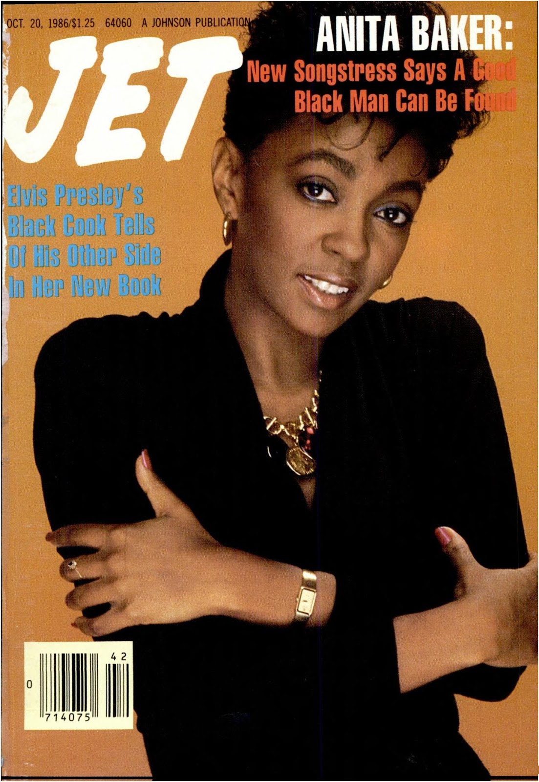 Top Of The Pop Culture 80s: Anita Baker Jet Magazine 1986