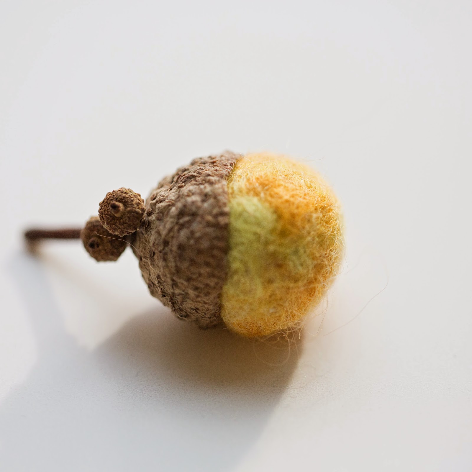 Gayle Tales: How to Make Felted Acorns