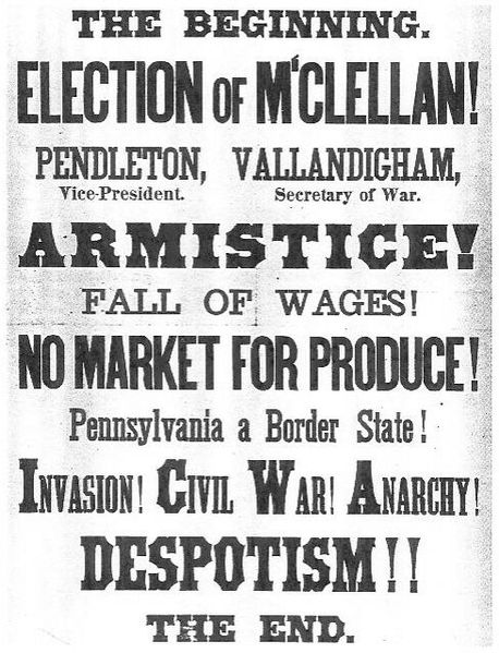 The Civil War of the United States: Clement Vallandigham. born July 29 ...