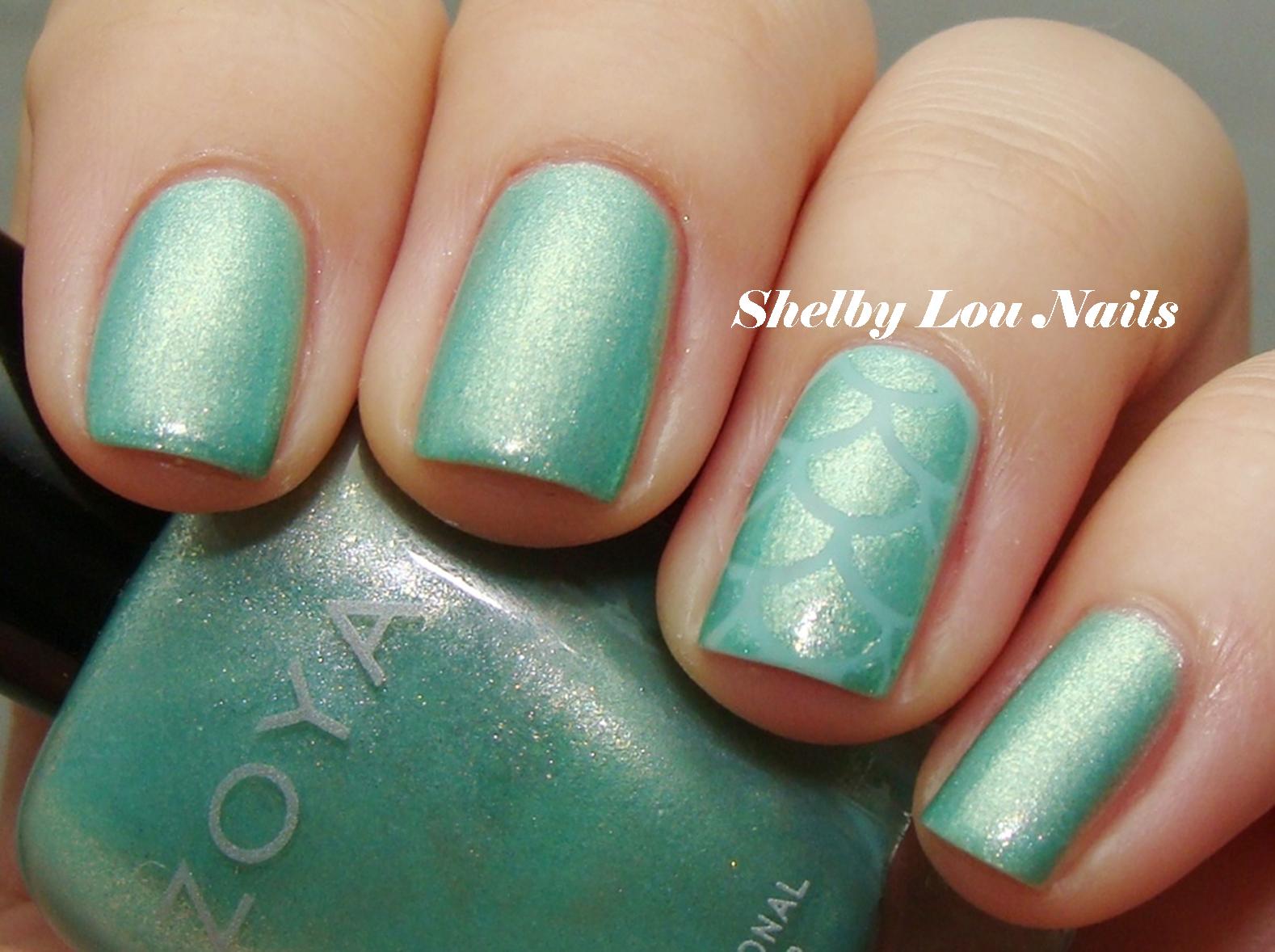 Shelby Lou Nails: Zoya Dillon with Love, Angeline Nail Shields