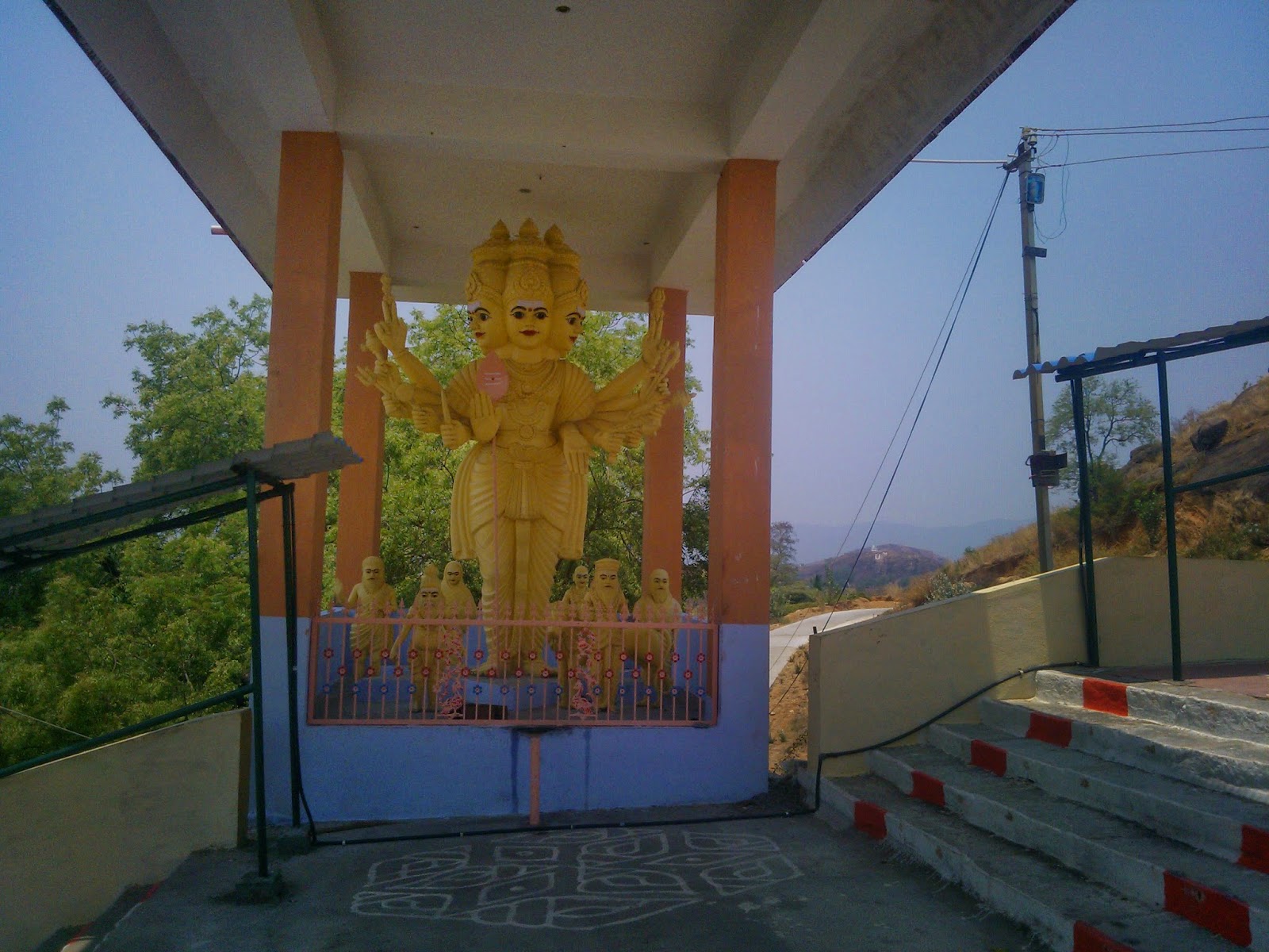 Tamilnadu Tourism: Subramaniar Temple, Vilvarani, Chengam, Thiruvannamalai