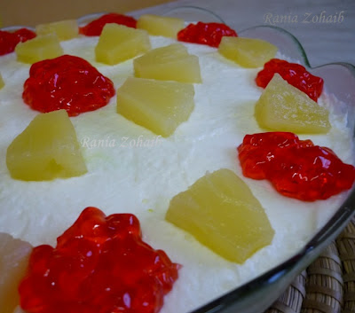 Rania @ Work with sugar'n spice: ***The Fruit Cocktail Trifle***