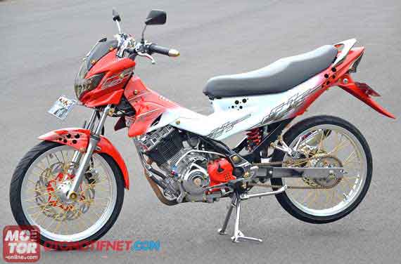 Foto Modifikasi Motor Satria FU Airbrush ~ Simple Acre