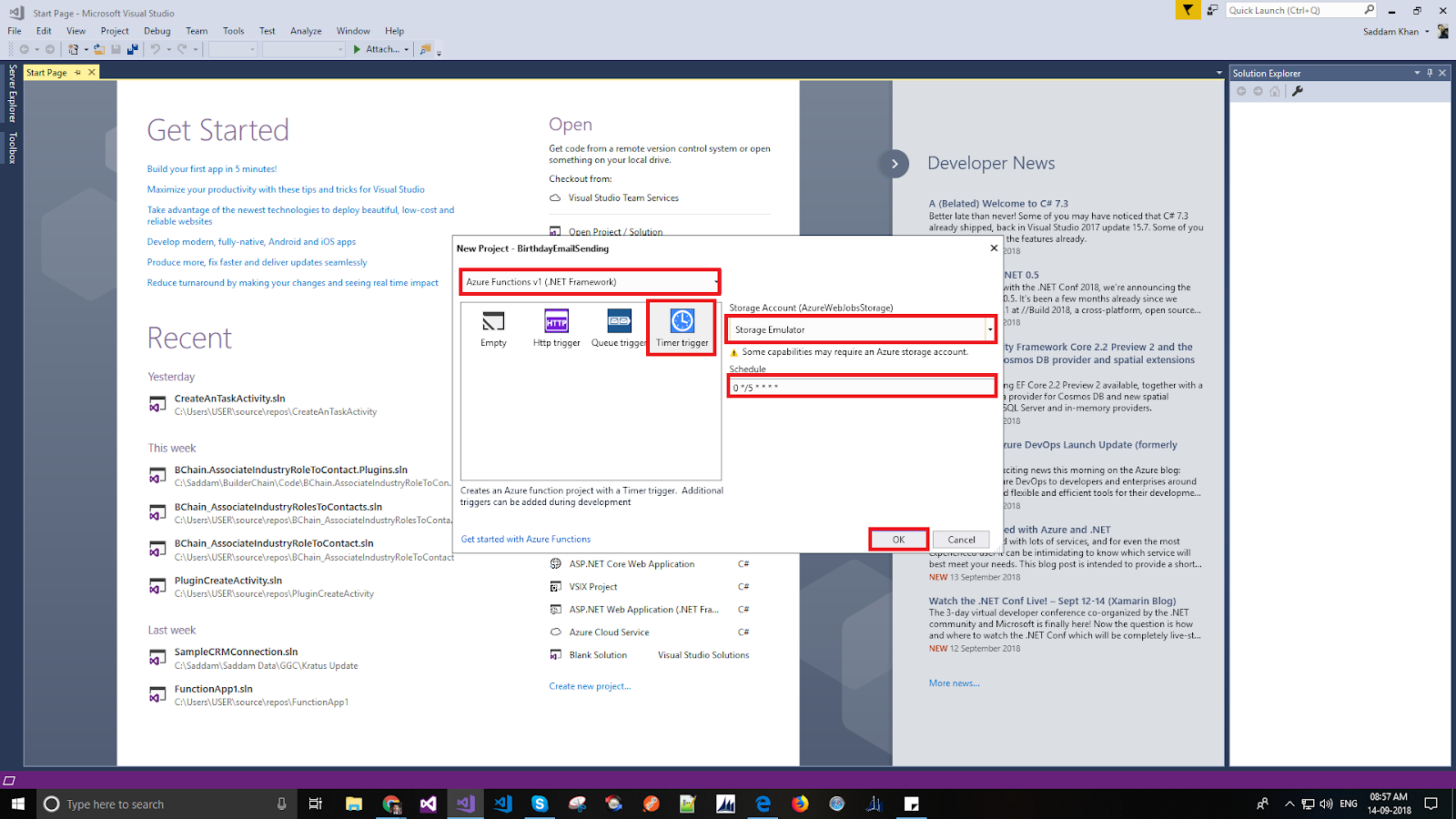 Sam's Microsoft Dynamics 365 and Power Platform Blog: Send Email on ...