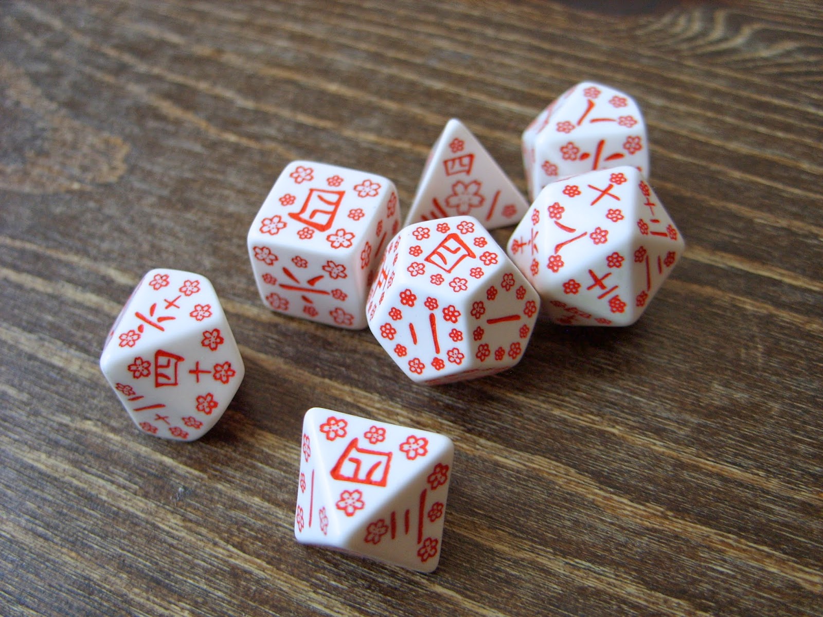 Mage Studio World: Awesome Dice Set: Japanese Dice