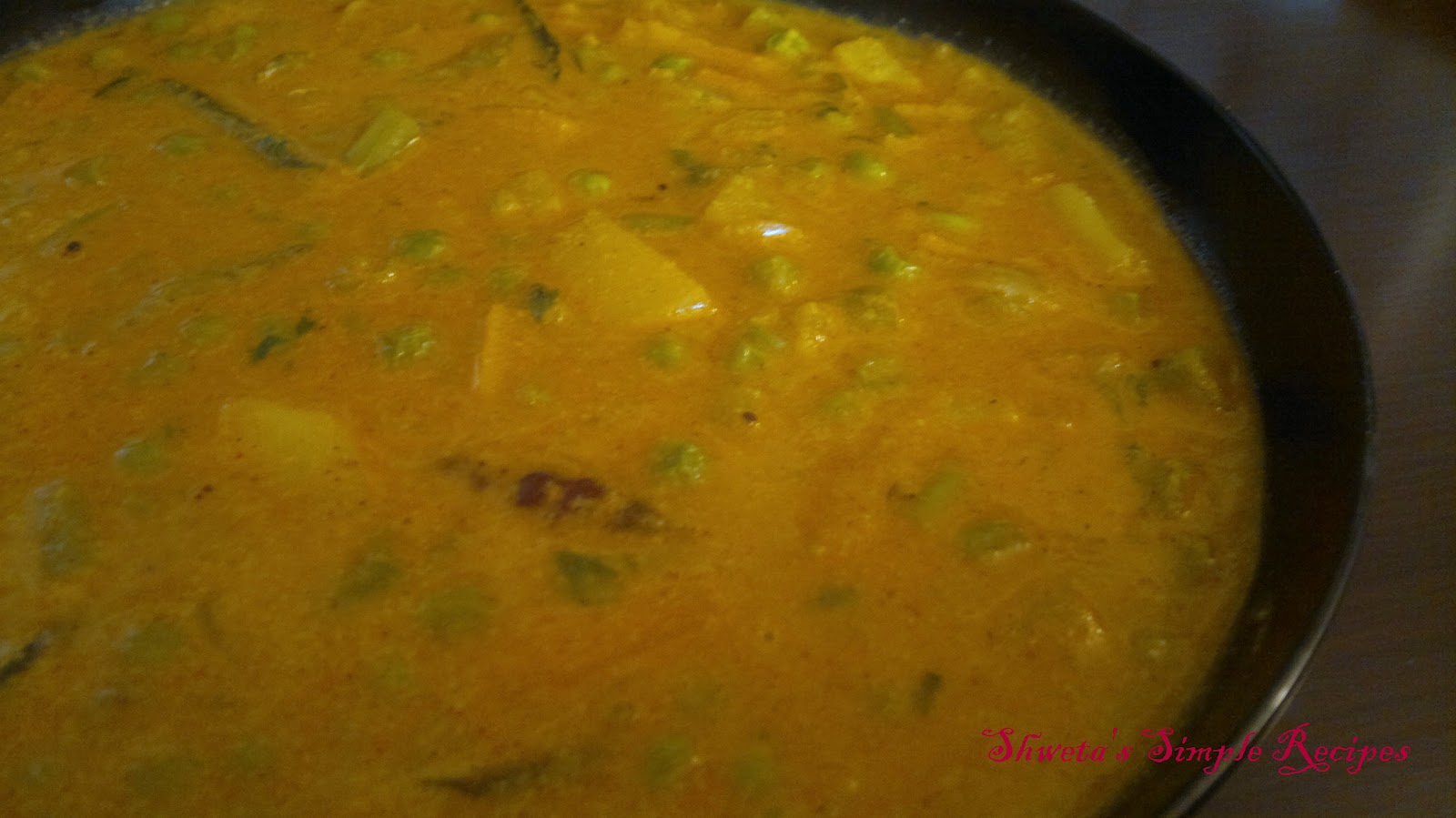 Shweta’s Simple Recipes: Vegetable Sagu