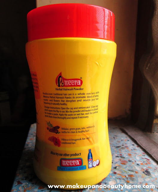 Meera Herbal Hair Wash Powder Review