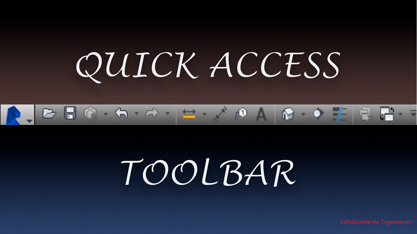 CÓMO AÑADIR/QUITAR HERRAMIENTAS A LA BARRA DE HERRAMIENTAS DE ACCESO ...