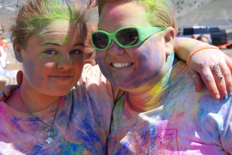 Nicole's Color Me Orange Fun Run