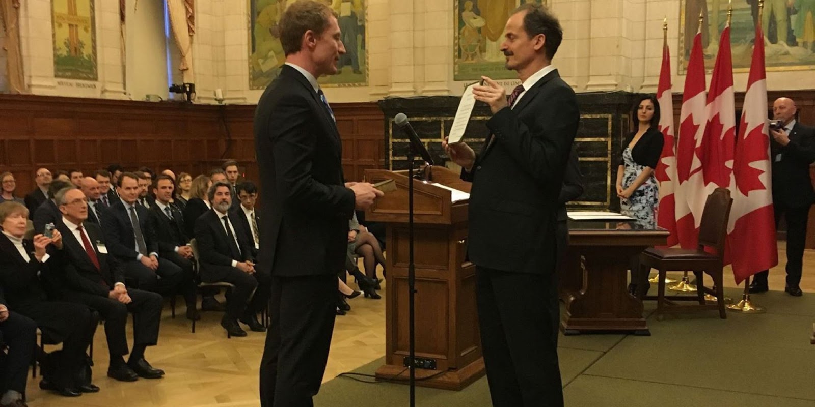 White Wolf : Canadian politician made history by giving a speech ...