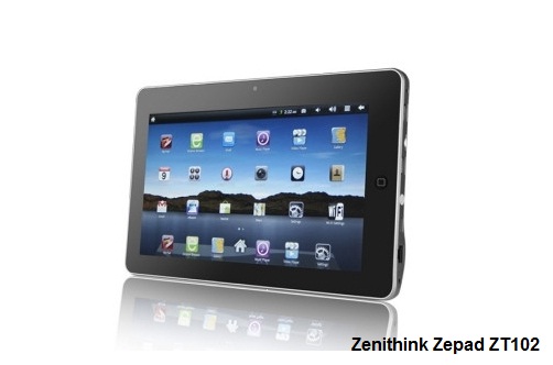 Zenithink Zepad ZT102 tablet