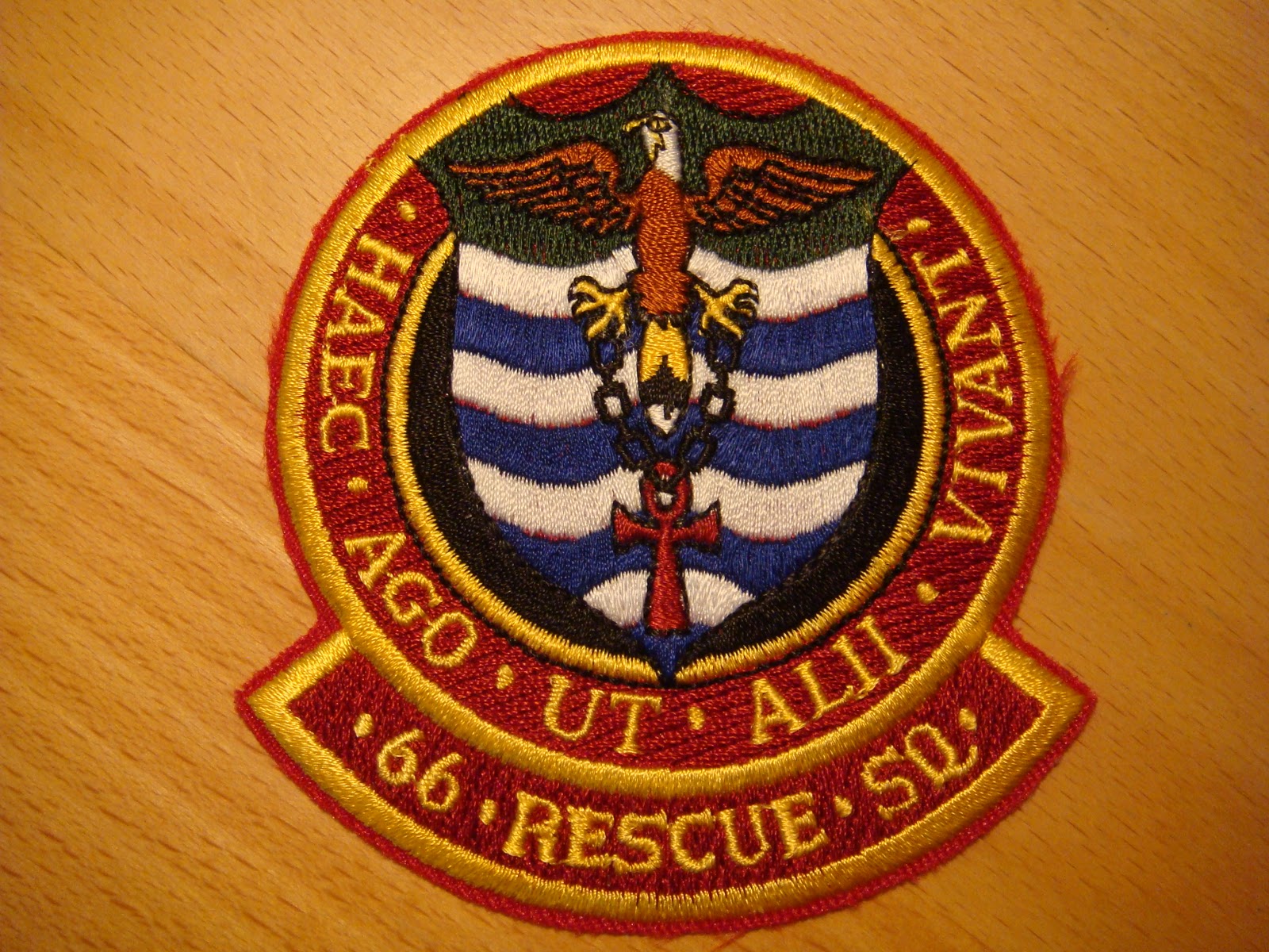 THE USAF RESCUE COLLECTION: USAF 66th RQS Patch