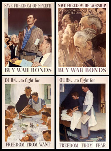 US History Teachers Blog: FDR's Four Freedoms Speech