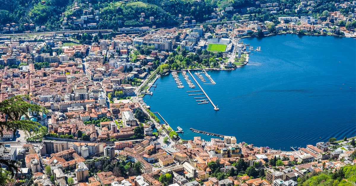 Galocha Cultural: Lago de Como, Como, Itália