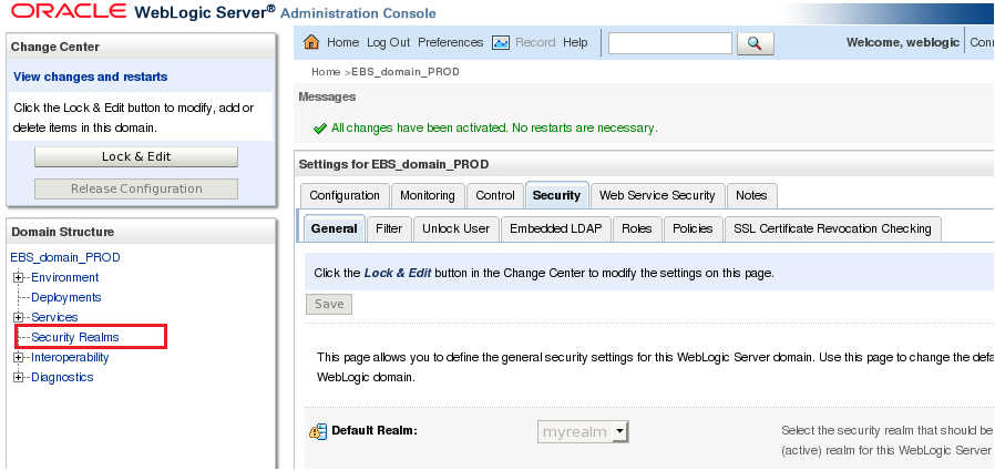 oracle change user password,Change Weblogic admin password in Oracle EBS R12.2-CSDN博客