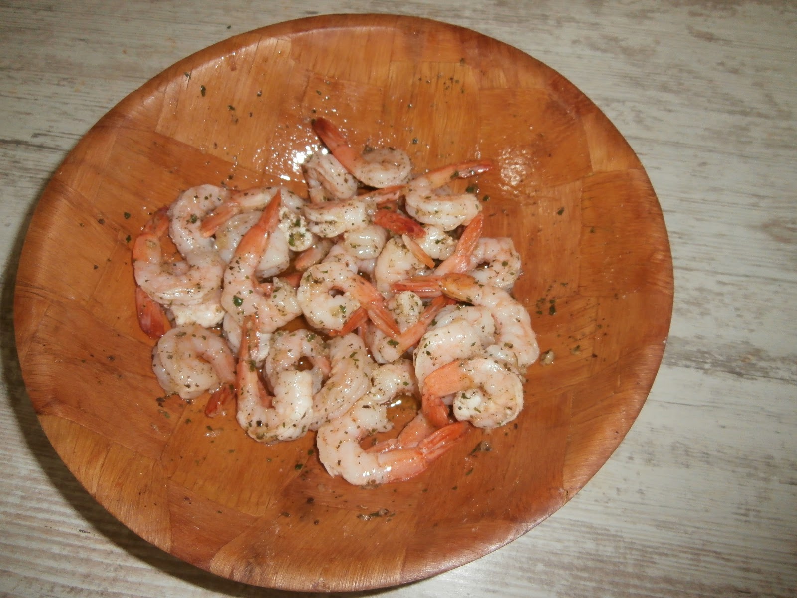 LES RECETTES CHOUETTES DE SISSI: CREVETTES A LA PROVENÇALE...