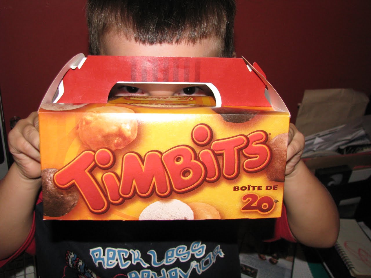Maman, j'ai faim!: La boîte de Timbits
