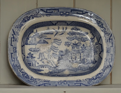Dee at the Carlton: Vintage Blue & White transfer ware