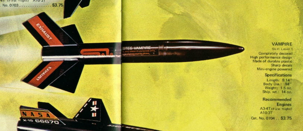 Model Rocket Building: Model Profile - Estes Jinx or Vampire?