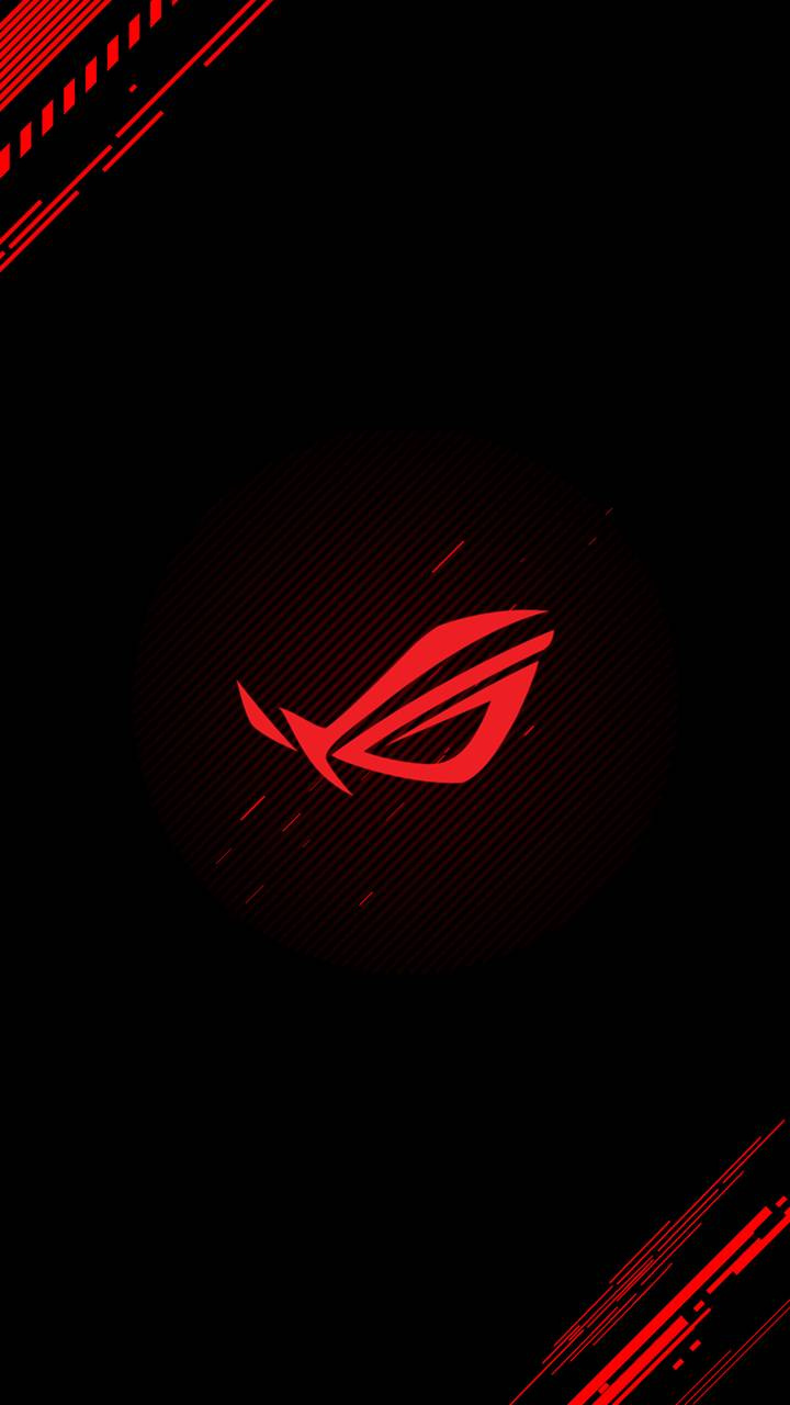 Asus Logo Red Wallpaper
