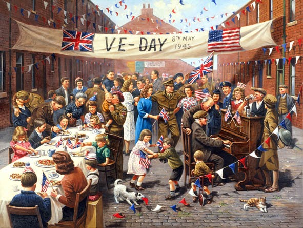 Vintage History Student: Happy VE Day