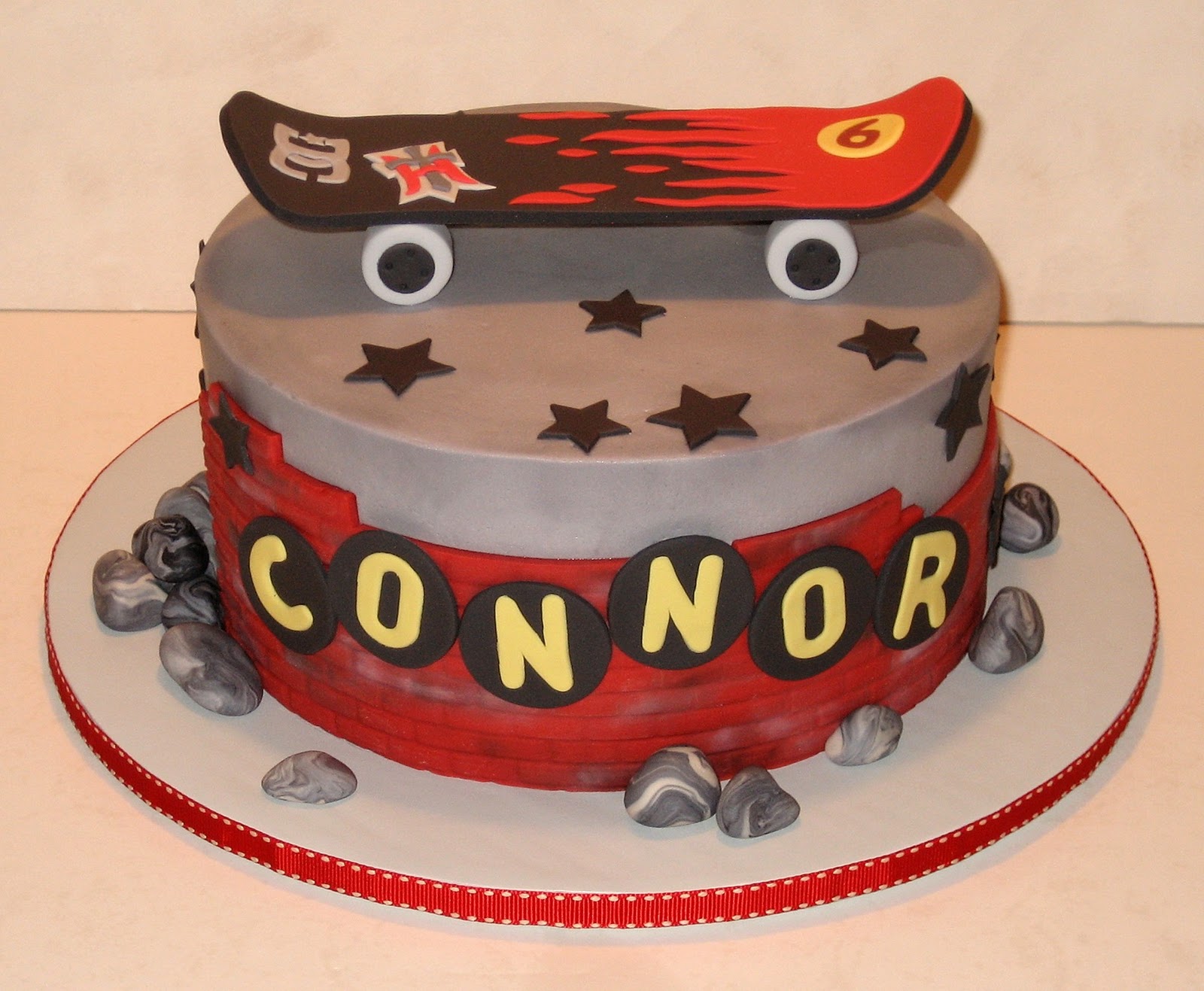 sweet+skateboard+cake.jpg 1,600×1,317 pixels | 6th birthday cakes, Boy ...