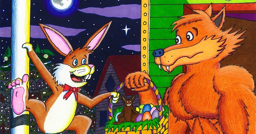 Ringtail: Easter Basket for a Werewolf