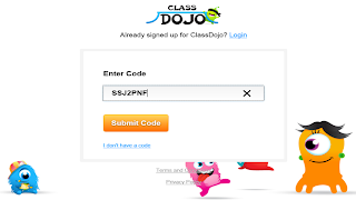 St. Clare's Class Blog: Your Class Dojo Code