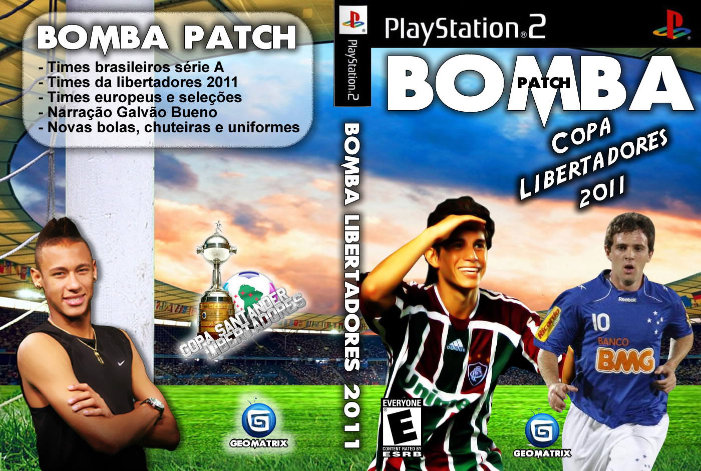 BAIXANDO CAPAS: BOMBA PATCH COPA LIBERTADORES 2011