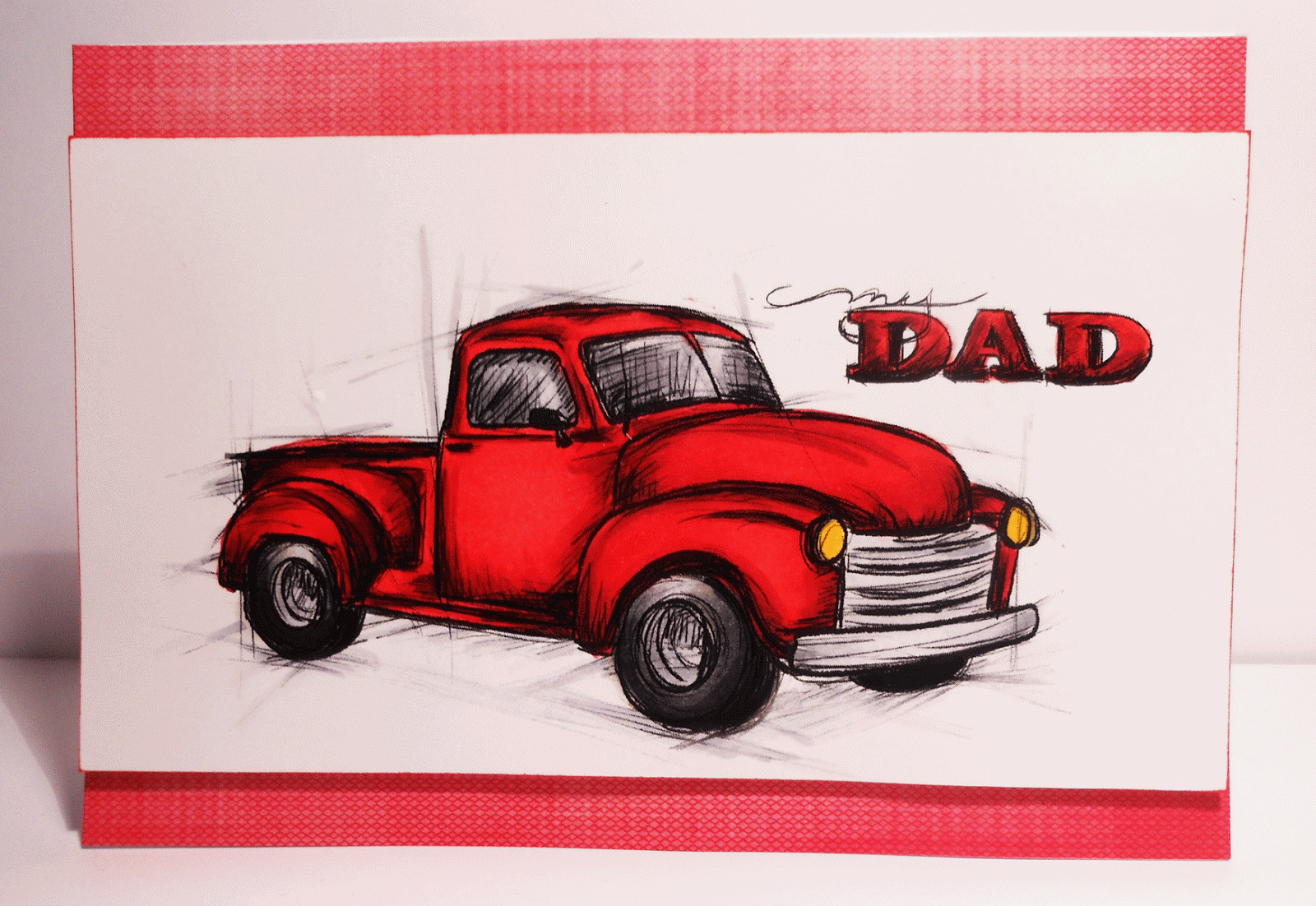 Colour and Sparkle: Love my DAD