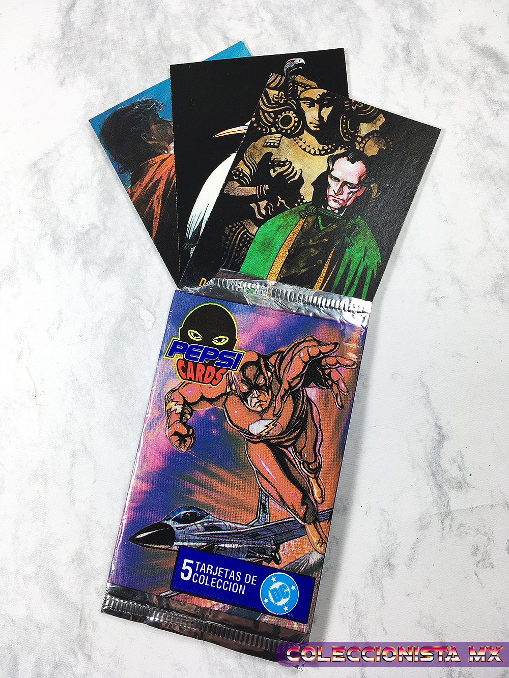 Pepsi Cards - Álbum DC Comics (1996) - Coleccionista MX