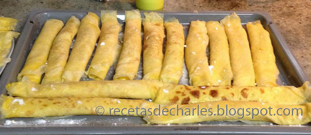 Las recetas de Charles: Crêpes de crema con ron (receta de crema pastelera)