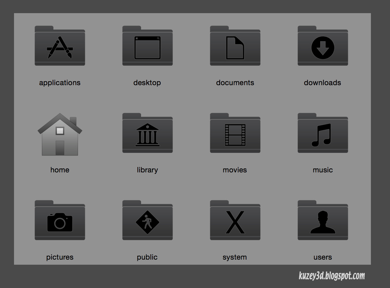 Custom Mac OS X Icons
