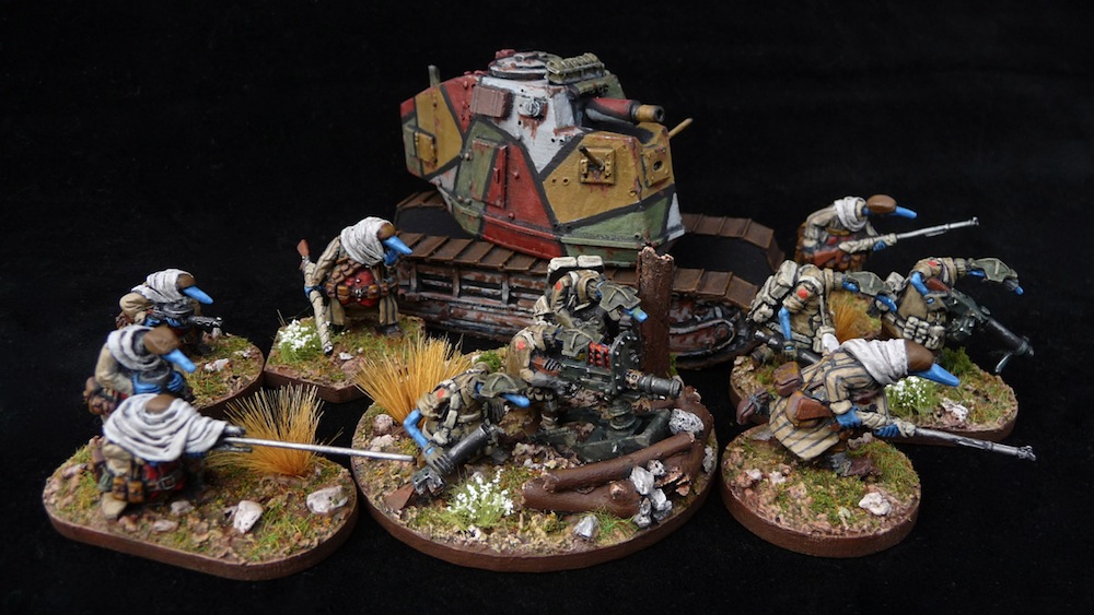 Analogue Hobbies: My Final Entry to the Lead Painter's League: Quar ...