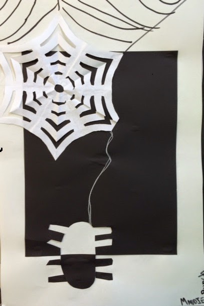 Art Julz: The Spider & the Fly - Positive & Negative Space