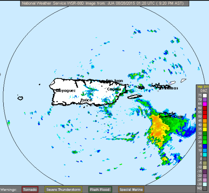 La esquina de Múllix: Radar Doppler de Puerto Rico y la tormenta Erika